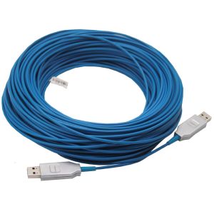 Quality 5Gbps USB Active Optical Cable for 100m Long Distance AV Signal Transmitted for sale