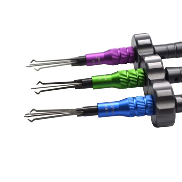 Quality Stainless Steel Lock Pick Set for civil locksmith tool The new cross lock fast for sale