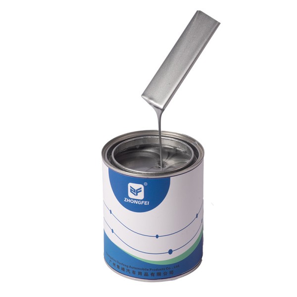 Quality Precision Automotive Refinish Paint High Coverage Medium Coarse Silver Liquid for sale