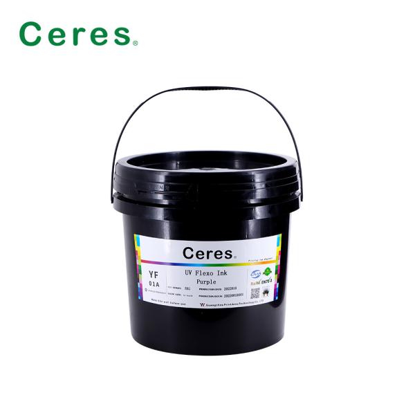 Quality High Concentration Green Uv Flexo Printing Ink 5kg Per Barrel for sale