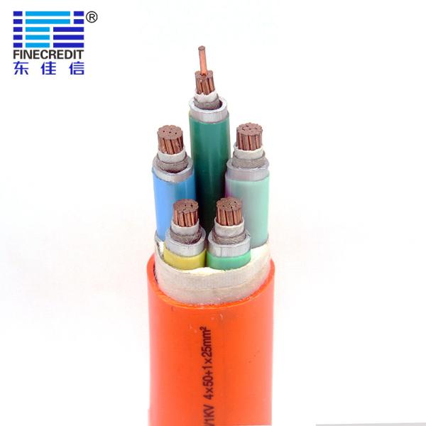 Quality Underground 0.6/1KV 5 Core Mineral Insulated Cable DJX Electrical Fireproof for sale