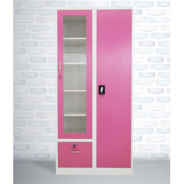 Quality 195cm Height ISO14001 Metal Clothing Cabinet for sale