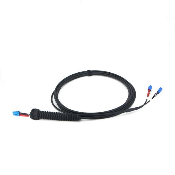 Quality Dusty Proof FTTA Outdoor Fiber Optic Cable With Nsn Uni-Boot For Nokia BBU/RRU for sale