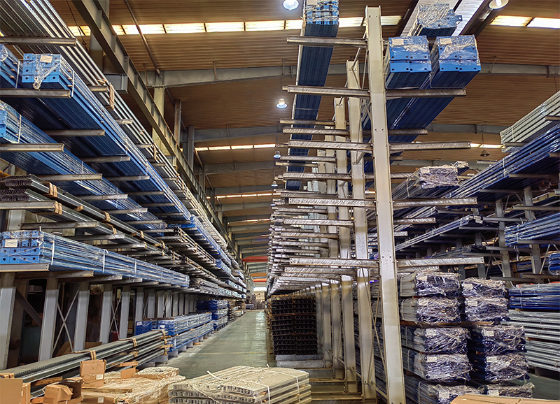 Double Side Cantilever Racking System Warehouse Storage Cantilever Rack