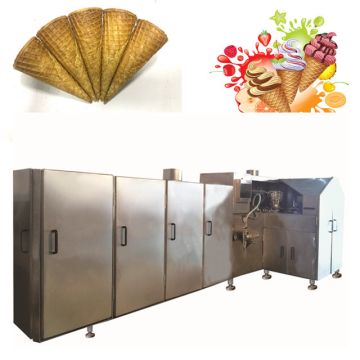 Quality Snack Food Factory Automatic Rolled Sugar Cone Making Machine for sale