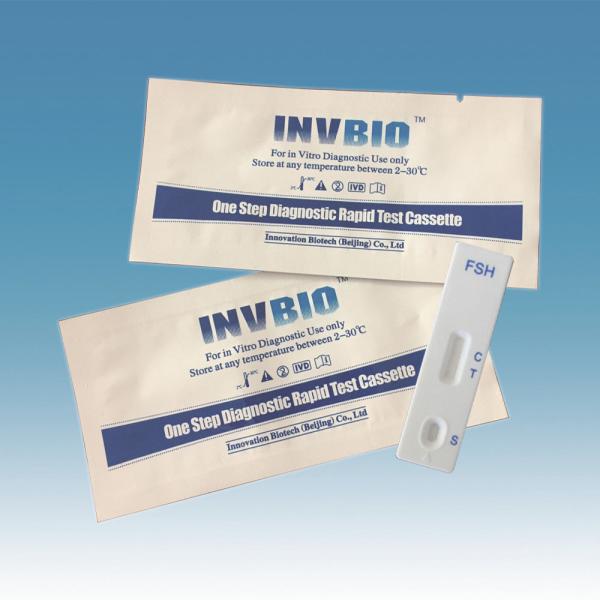 Quality Fsh Menopause Urine Test Card High Sensitivity for sale