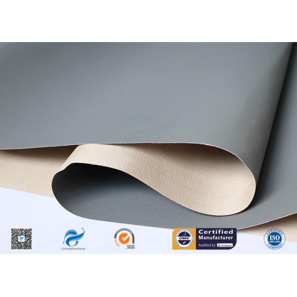 Quality 580g One Side PTFE Coated Fiberglass Cloth Heat Resistant Blanket for sale