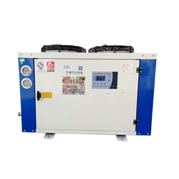 Quality 5HP Hermetic Compressor Air Cooled Chiller with R22/R404A Refrigerant and 1 Year Warranty for sale