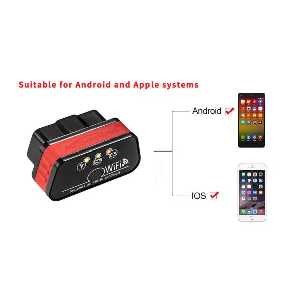Quality Easy Installation Konnwei Scan Tool KONNWEI KW901 WIFI Obd2 V1.5 Elm327 for sale