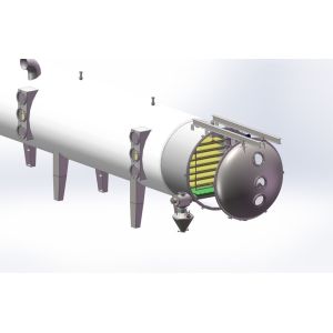 Quality High Durability Vacuum Belt Dryer For Drying Hemp Oil , 2 Years Warranty for sale