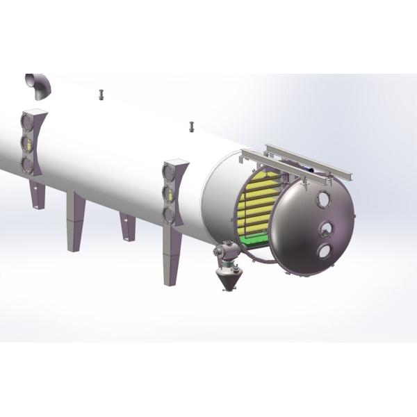 Quality High Durability Vacuum Belt Dryer For Drying Hemp Oil , 2 Years Warranty for sale