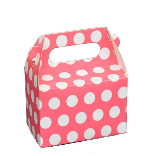 Quality Cardboard CMYK Custom Food Packaging Boxes Birthday Wedding Cake for sale