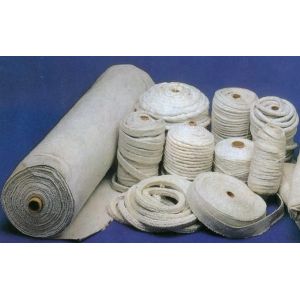 Quality Ceramic Fibers Cloth / Tape / Twisted Rope for sale