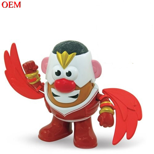 Quality Toy manufacture custom toy design OEM PVC Movie Character Potato Head 3D Toy custom action figure for sale