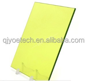 Quality Yellow PVB Laminated Glass for Solid Structure Building Construction Kitchen for sale