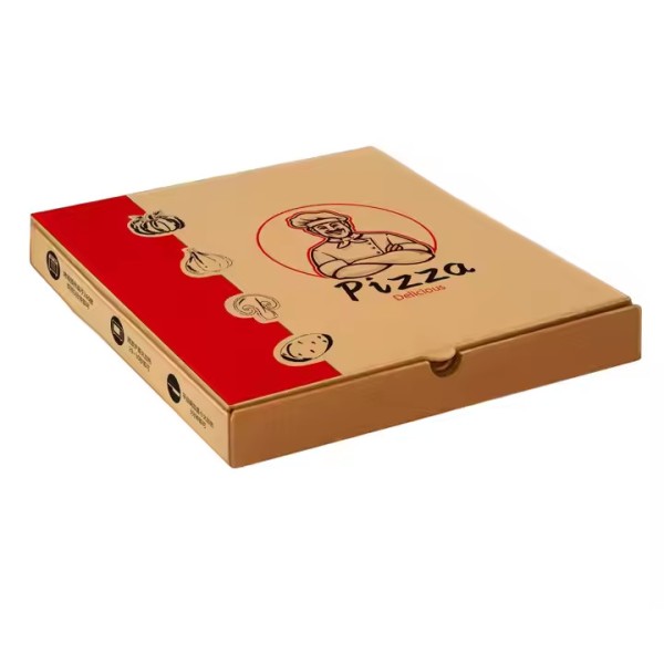 Quality Food-Grade Recyclable Pizza Boxes Custom Logo OEM Accepted for sale