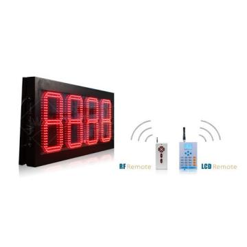 Quality Waterproof Cabinet RS232 P16 Led Gas Price Display 5000mcd for sale