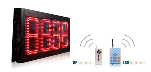 Quality 6500mcd RS232 Led Gas Price Display Columns Epistar for sale