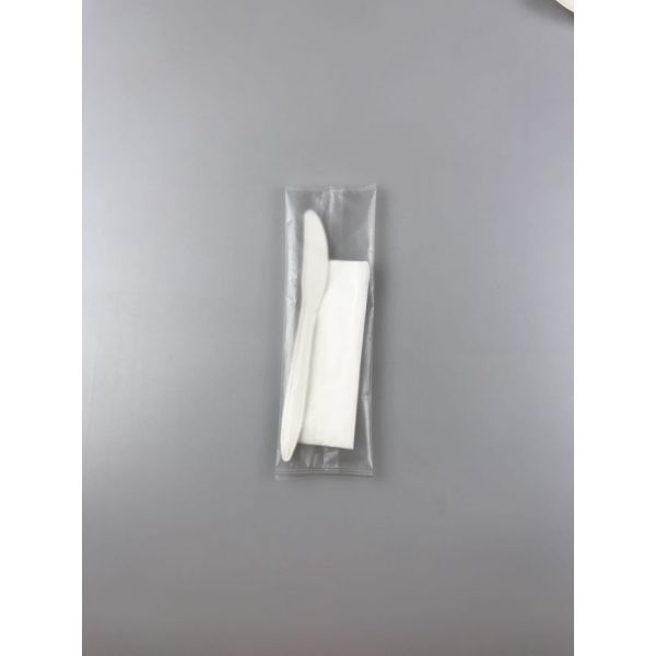 Quality Eco-Friendly Biodegradable Spoon Tissue Wrapped and Plastic Type Polylactic Acid for sale