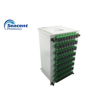 Quality Insertion Type Fiber Plc Splitter 2x64 0.9mm With Stable Polarization for sale