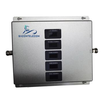 Quality 5 Bands 2G 300M2 1800mhz Cell Phone Signal Repeater 20dBm for sale