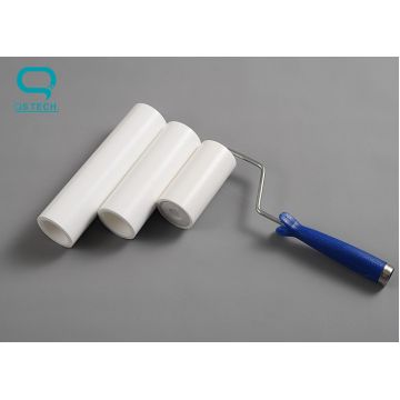Quality PE Coil Core Nondeformable Reusable Lint Roller Washable For Dust Removal for sale