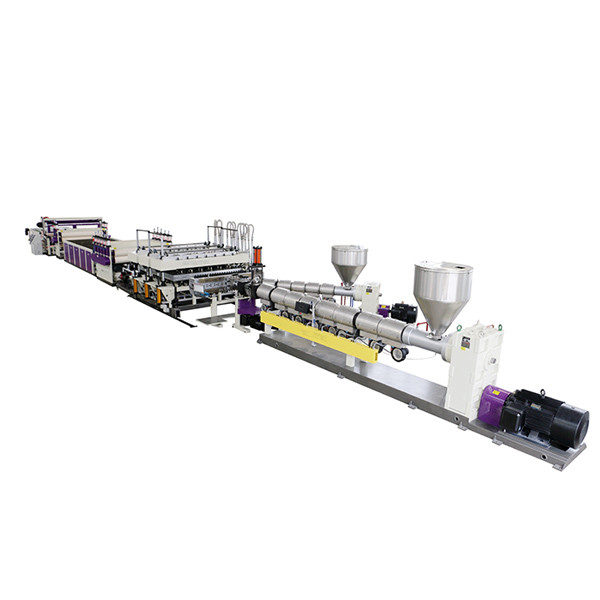 Quality Single Screw 12mm PP Plastic Board Making Machine for sale