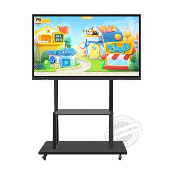 Quality 75inch Interactive Tv Touch Screen Advanced Graphics Mali-G51 GPU Smart for sale