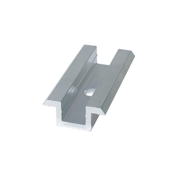 Quality Open Ground 6063,6005 Customized Solar Panel Earthing Clamps Home Rail for sale