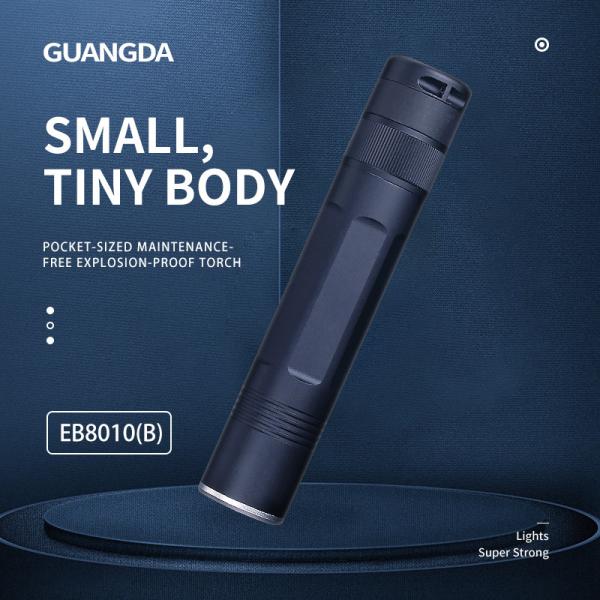 Quality Anti Strong Impact 3.7V Rechargeable Pocket Flashlight Explosion proof for sale