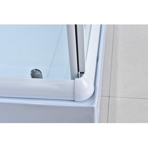 Quality 5mm Rectangular Corner Entry Shower Enclosure 900x900x2150mm for sale