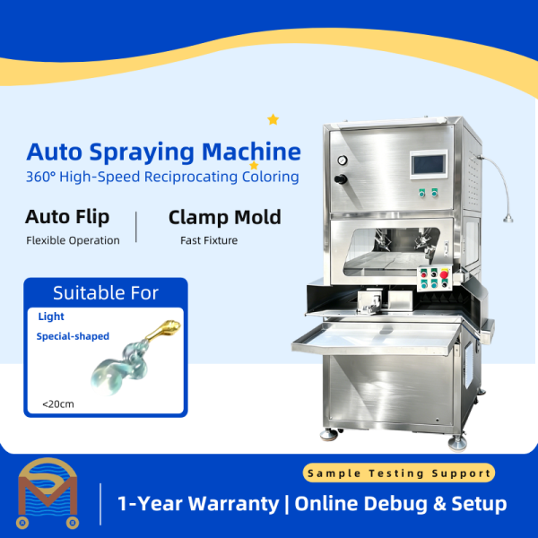 Quality Automatic Spray Painting Machine, Coating Equipment for Glass Pendant Surface Spraying Finishing for sale