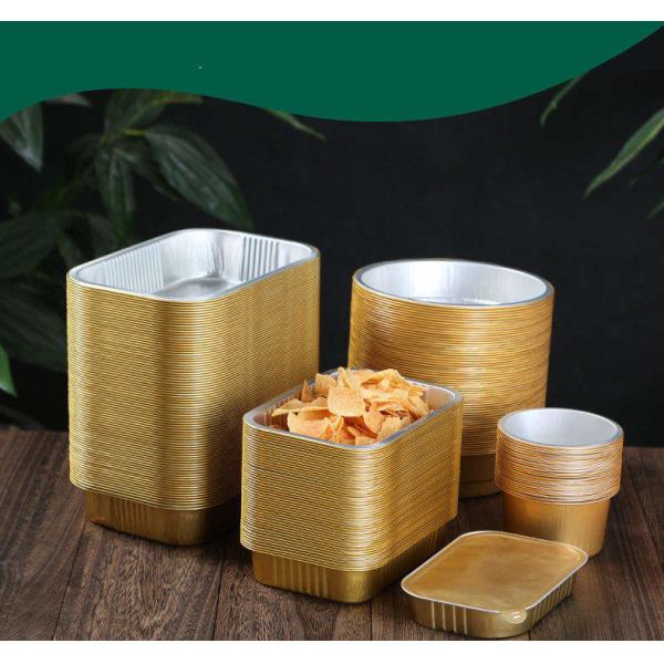 Quality Aluminum Foil Food Containers Lunch Box with Lids for sale