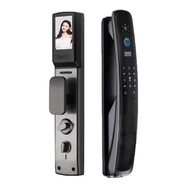 Quality Household Tuya Wifi Smart Door Lock With Face Recognition for sale