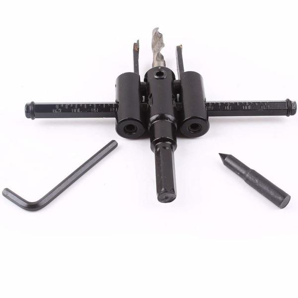 Quality 30-120mm Adjustable TCT Hole Saw for Woodworking for sale