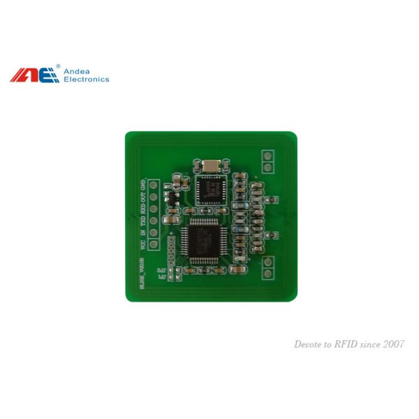 Quality Embedded Mifare NFC Card RFID Reader ISO14443A Protocol 5V Input Power RS232 TTL for sale