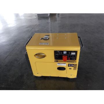 Quality Key Start Soundproof Small Diesel Generators Air Cooled Three Phase KDE8600T3 for sale