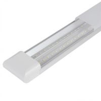 Quality 130lm/W 6500k LED Linear Batten Light Recessed 120 Degree For Garage for sale