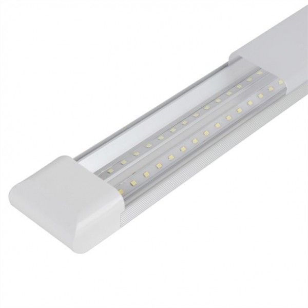 Quality 130lm/W 6500k LED Linear Batten Light Recessed 120 Degree For Garage for sale