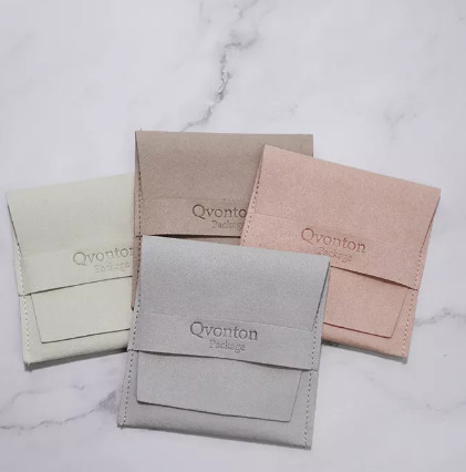 Quality Pouch Drawer Jewelry Box Flannel Bracelet Earring Packaging Box ISO for sale