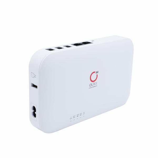 Quality OLAX D8 pro Smart MIni UPS 12V 74WH 20000mah Portable UPS Backup for wifi router for sale
