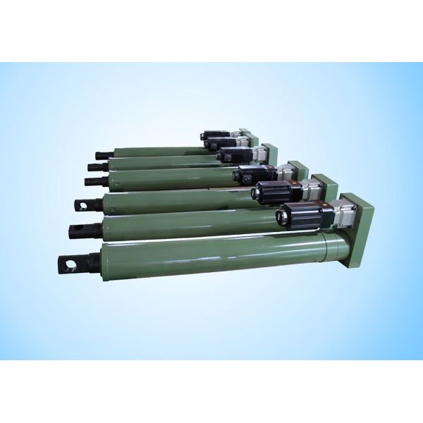 Quality Fast Response Military Level 220V Servo Electric Cylinder , Heavy Load 220V Ball Screw Drive With Control System for sale