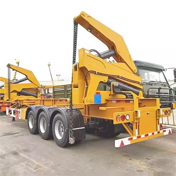 Quality CIMC High Strength Steel 3-Axle Container Side Lifter Loader Trailers for sale