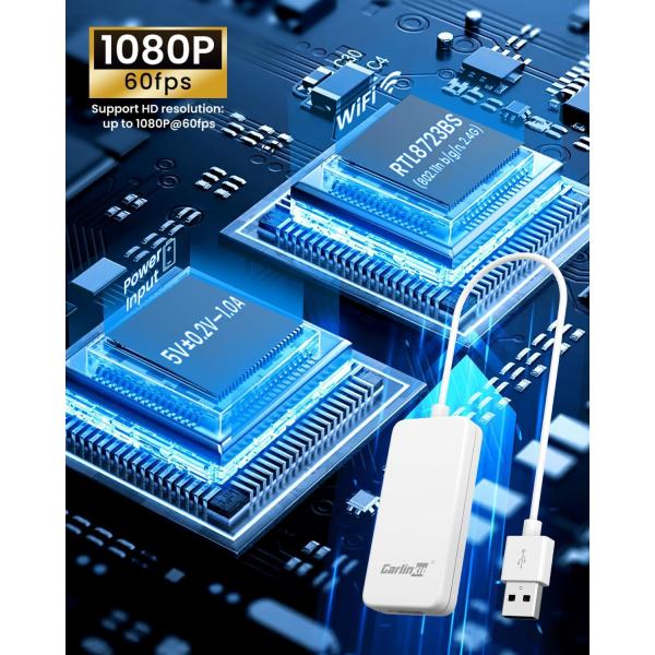 Quality Multimedia Wired Carplay To HDMI Video Input Conversion Box 1080P Car TV Mate for sale