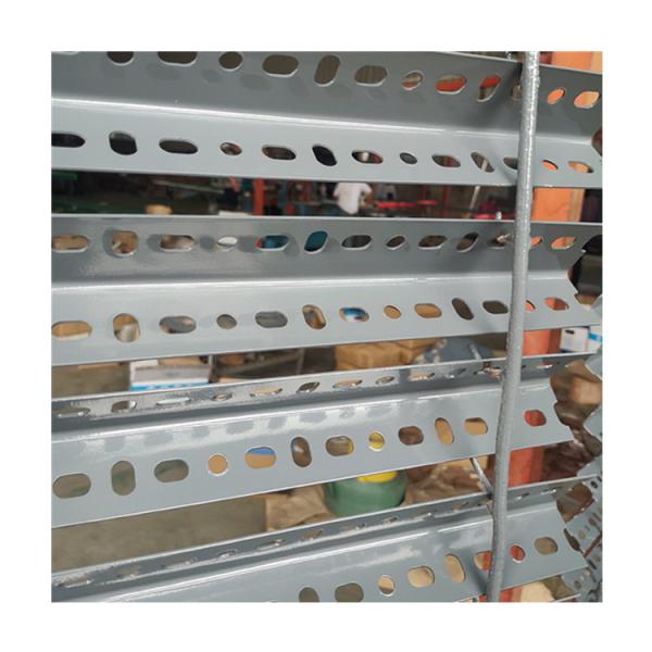 Quality 2-5 Layer High Tensile Shelf Angle Iron Bracket for Metal Shelf Slotted Angle for sale