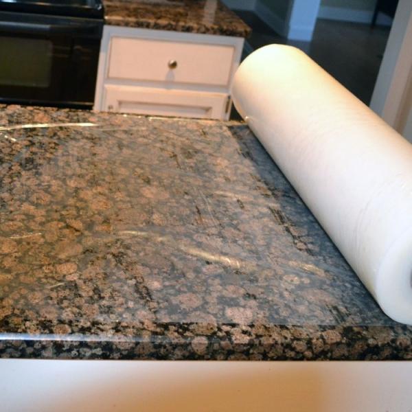 Quality Customized Temporary Protective Film PE Anti Scratch Countertop Quartz for sale
