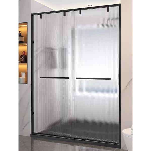Quality Frameless Glass Portable Shower Cabin 304 Stainsteel Steel Material for sale