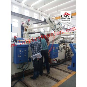 Quality Woven Fabrics Compound Double Sided Laminating Machine With Aluminium Foils for sale
