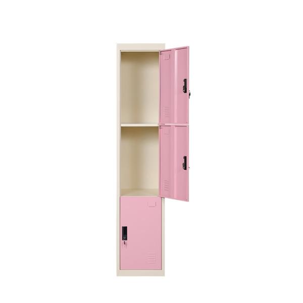 Quality Changing Room 3 Doors Metal Storage Locker Cabinet for sale