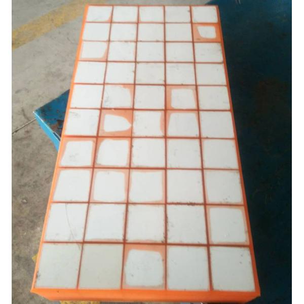 Quality Mining And Aggregate Polyurethane Product Polyurethane Ceramic Wear Liner for sale